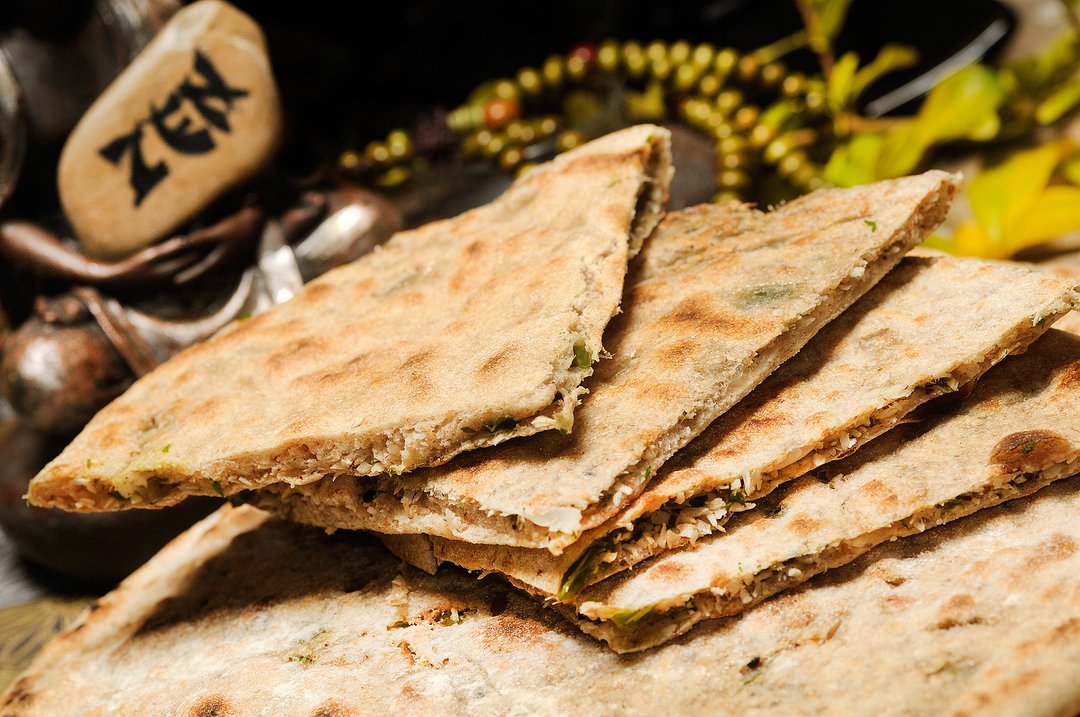 Plněná indická placka Paratha | Jíme Jinak