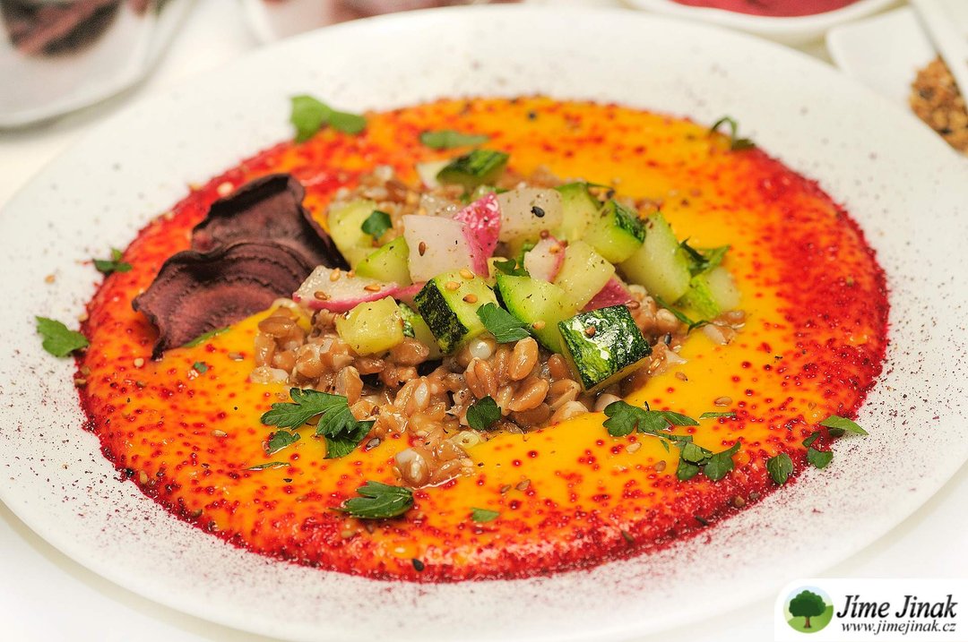 Krém z červené čočky, špalda a zelenina | Jíme Jinak