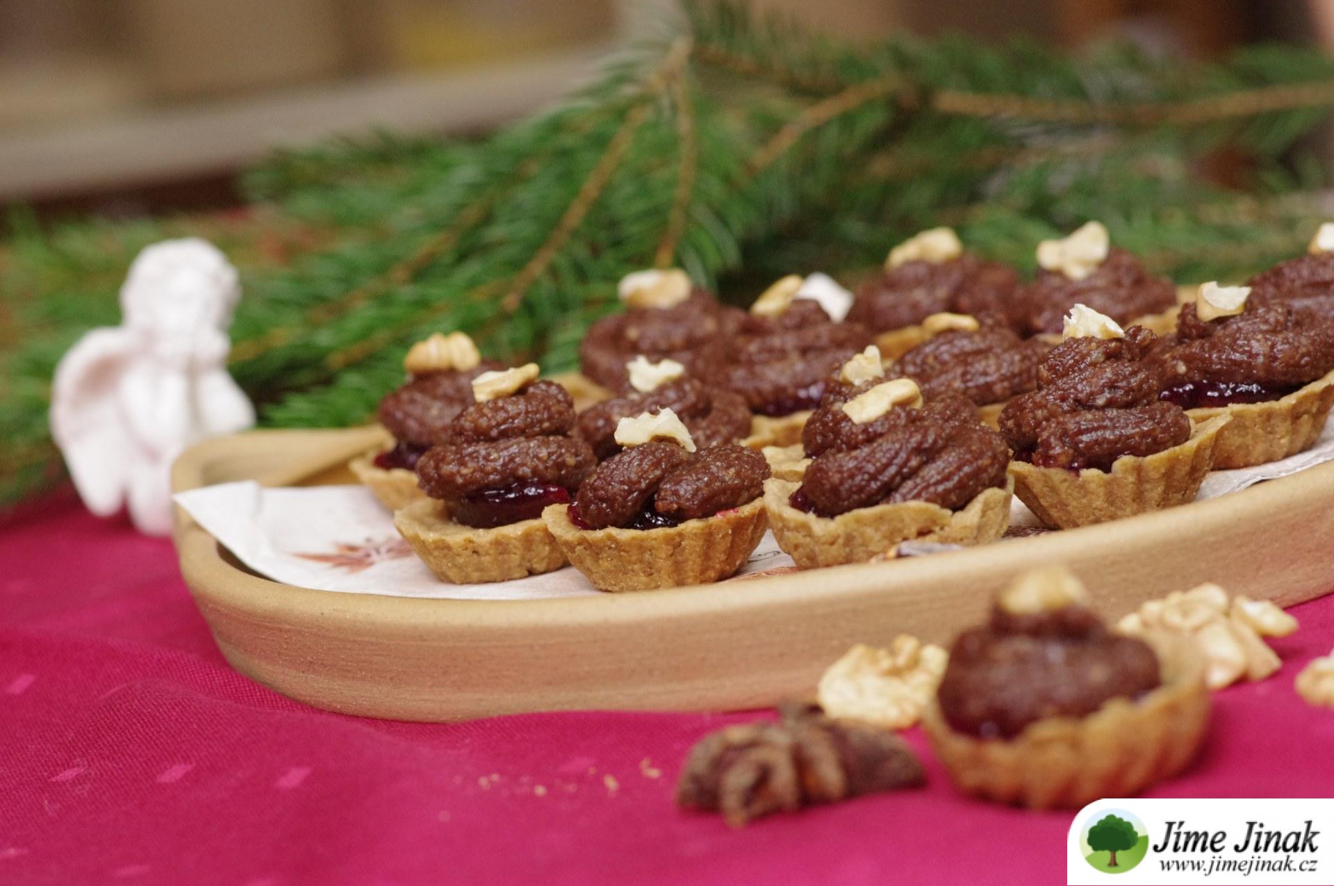 Plněné vanilkové košíčky | Jíme Jinak