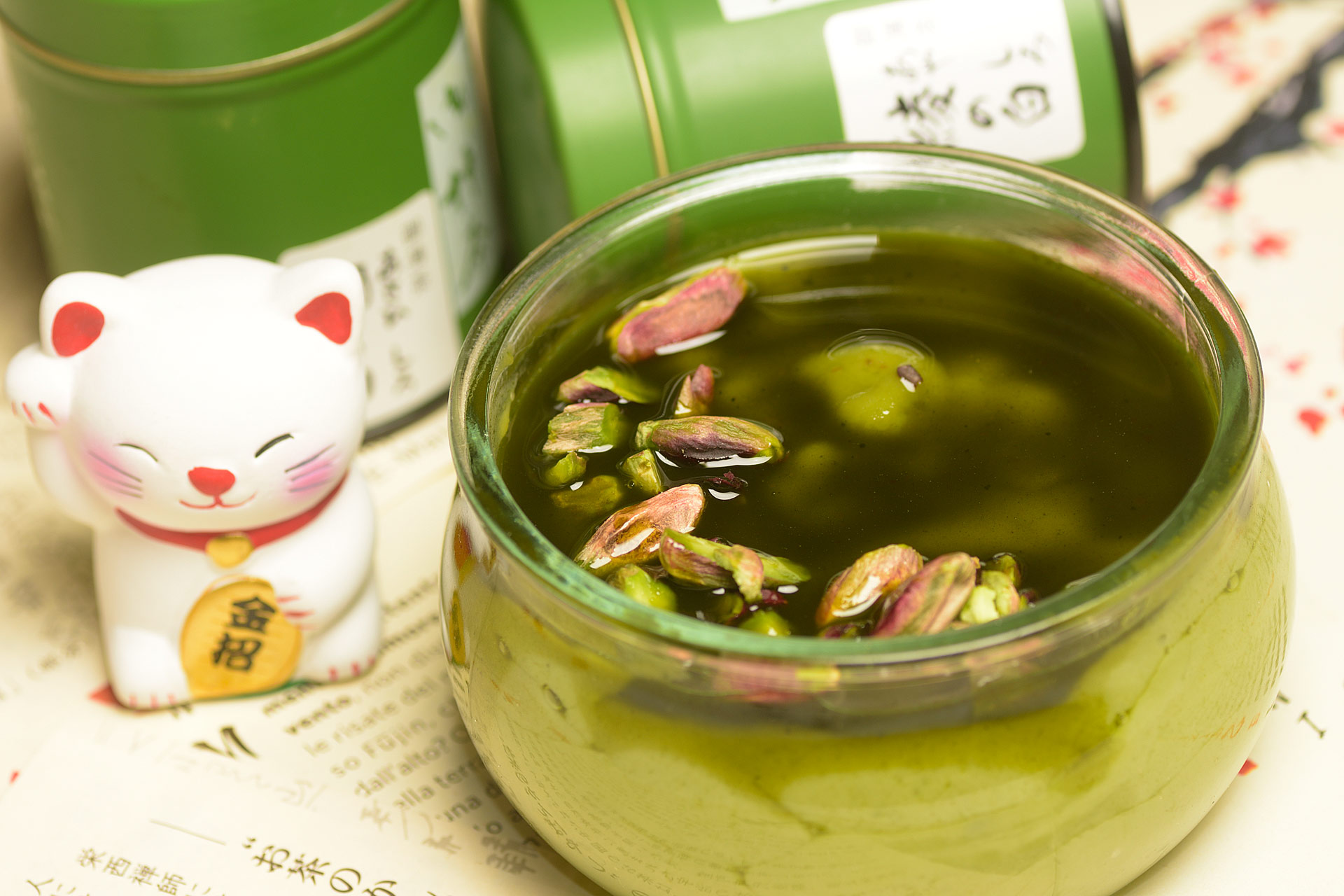 Matcha bezlepkový krém | Jíme Jinak